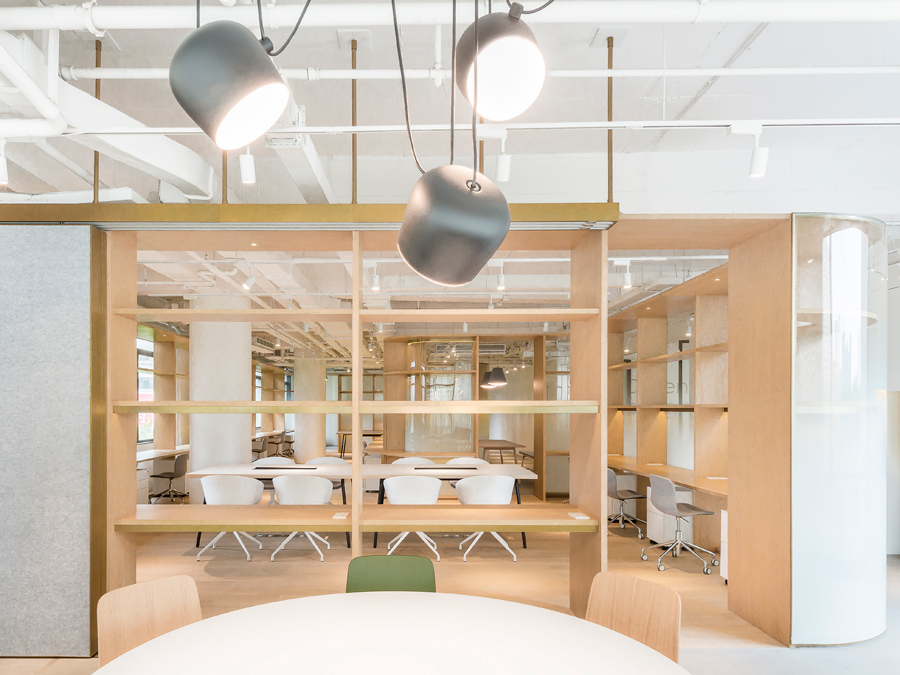 Frameweb | Workers inhabit the walls in Linehouse's design for NextEV