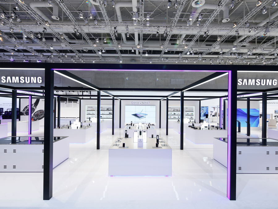 Frameweb | Samsung's IFA booth signals a shift towards more ...