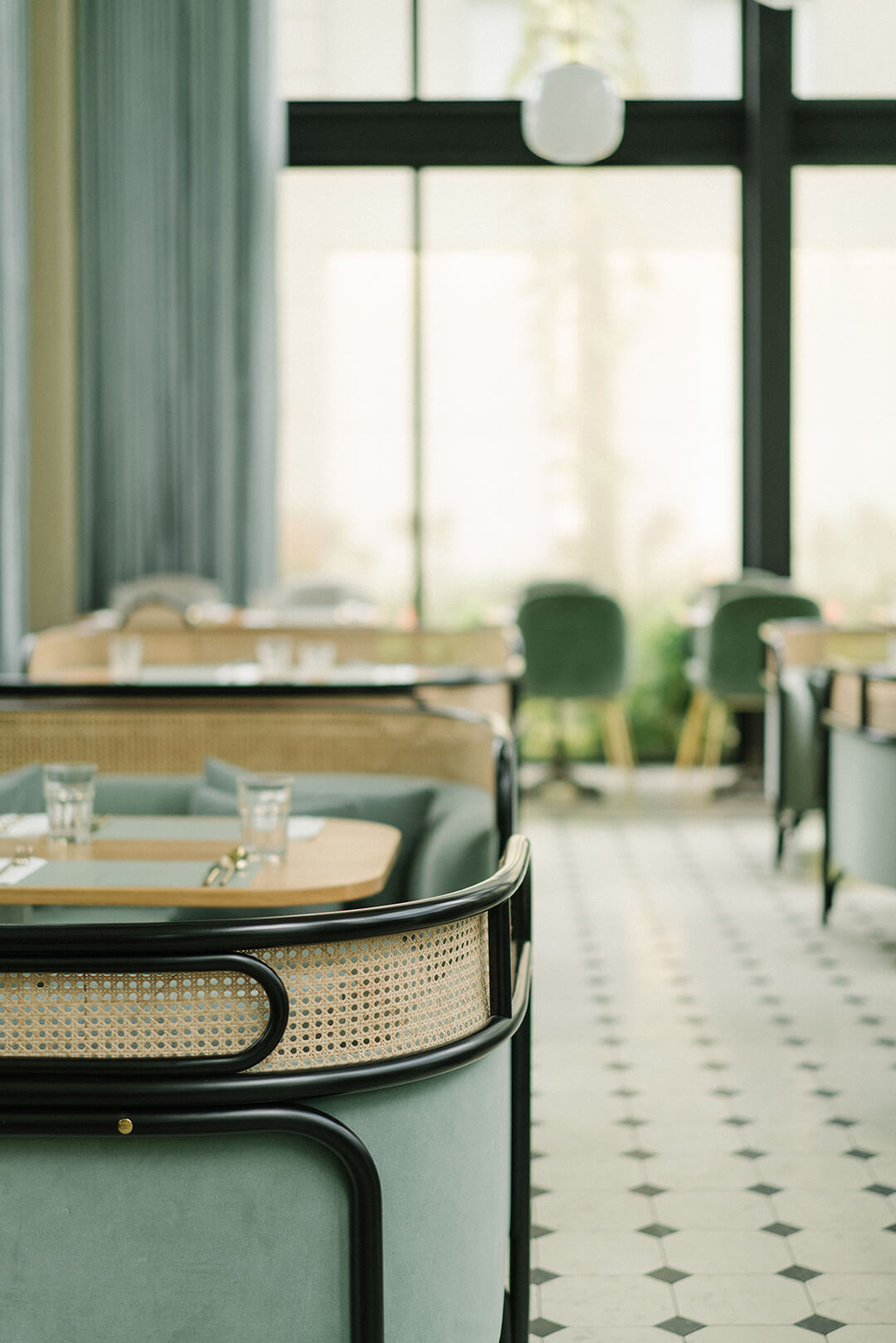 Frameweb | This verdant restaurant designed by GamFratesi proves it's ...