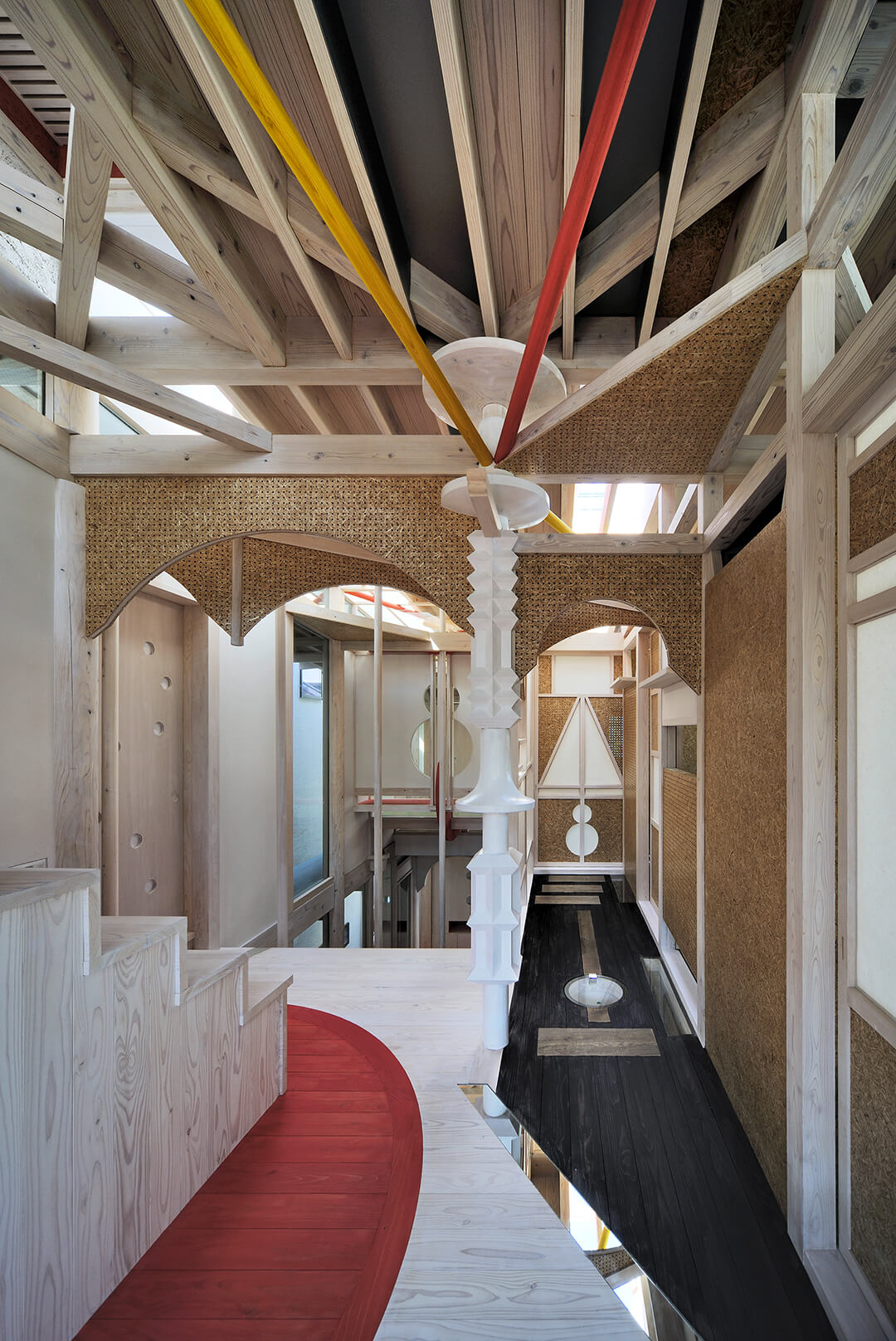 Frameweb | This Japanese house was entirely built without a single nail