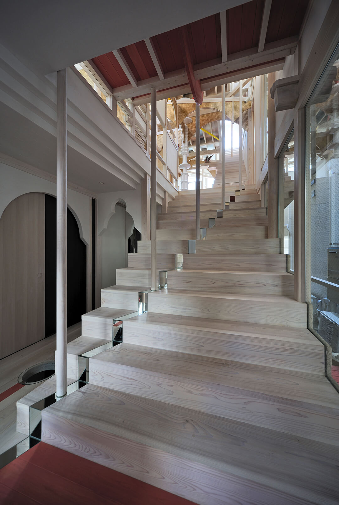 Frameweb | This Japanese house was entirely built without a single nail
