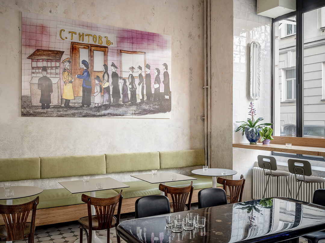 Frameweb | This Russian eatery is a meeting of architectural heritage ...