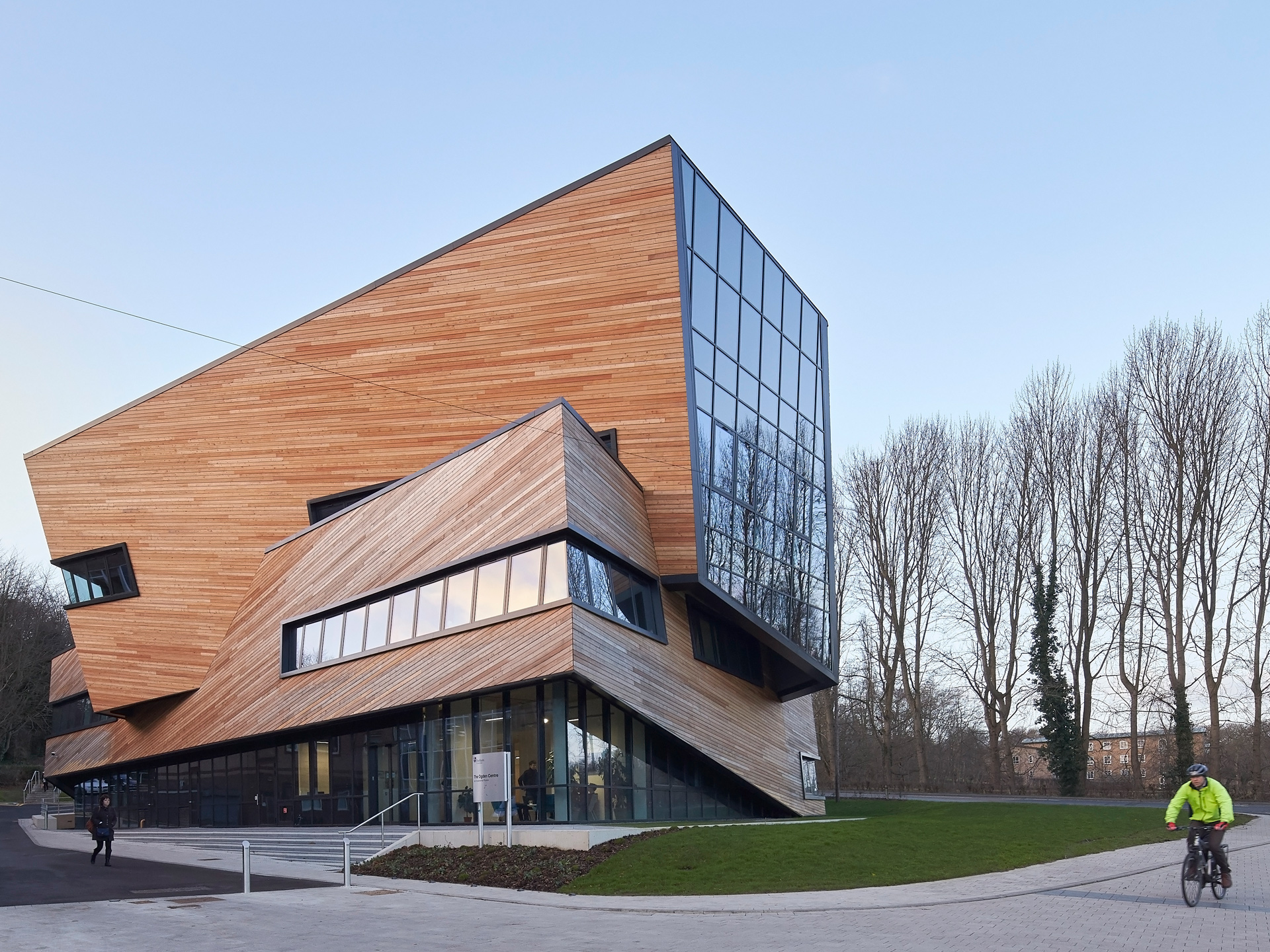 Frameweb | Studio Libeskind's sharp geometry creates a centre for world ...