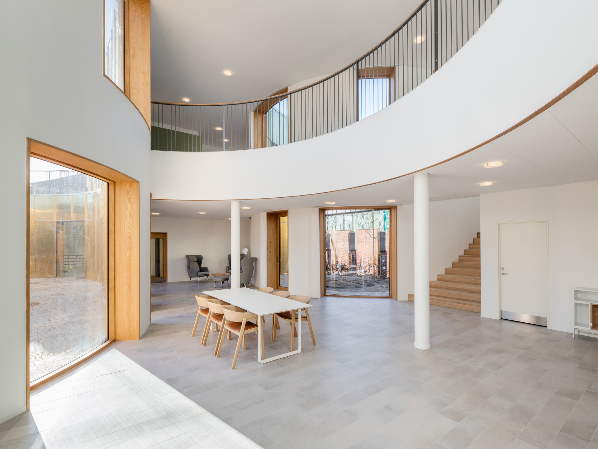 Frameweb | Nord Architects eases transition with a calming ...