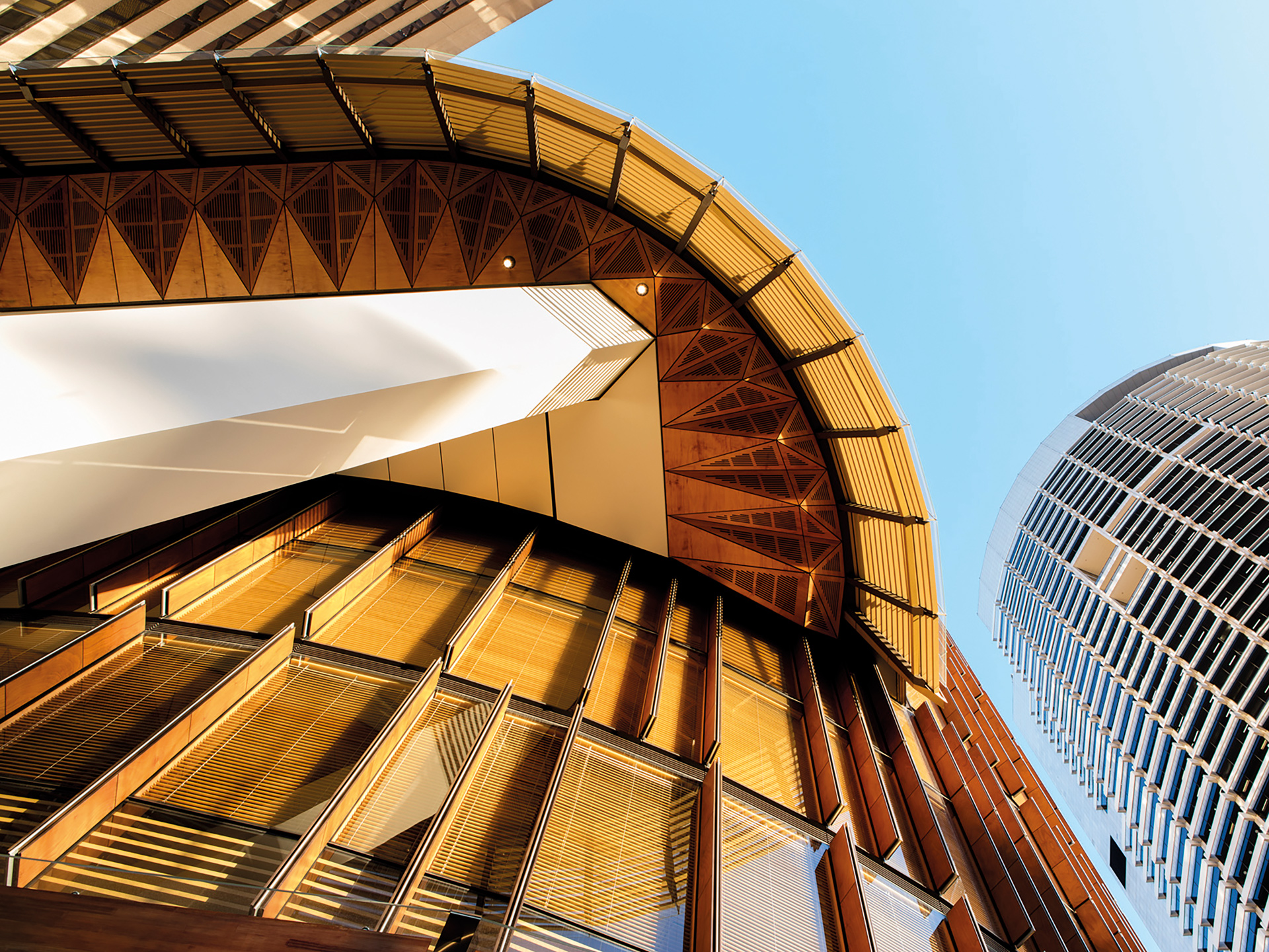 Frameweb | A kinetic timber tower by FJMT responds to the elements