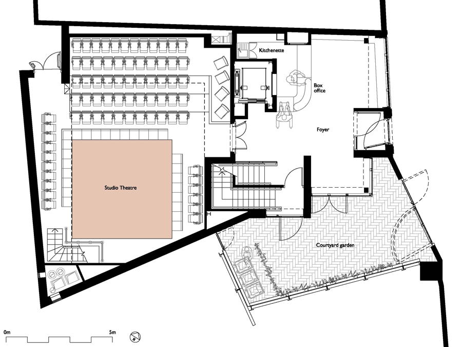 FRAME | Aedas Arts Team attaches a symbolic intervention to a small theatre
