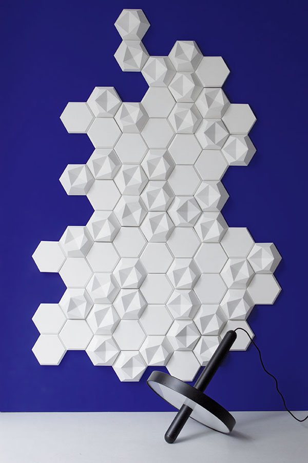 Frameweb | Geometric compositions of modular concrete tiles conjure an ...