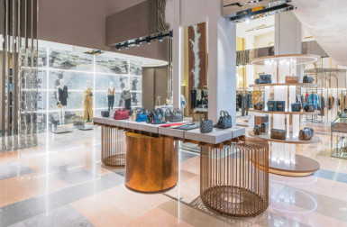 FRAME | In the first Acne store in Milan, pink rock rocks among ...