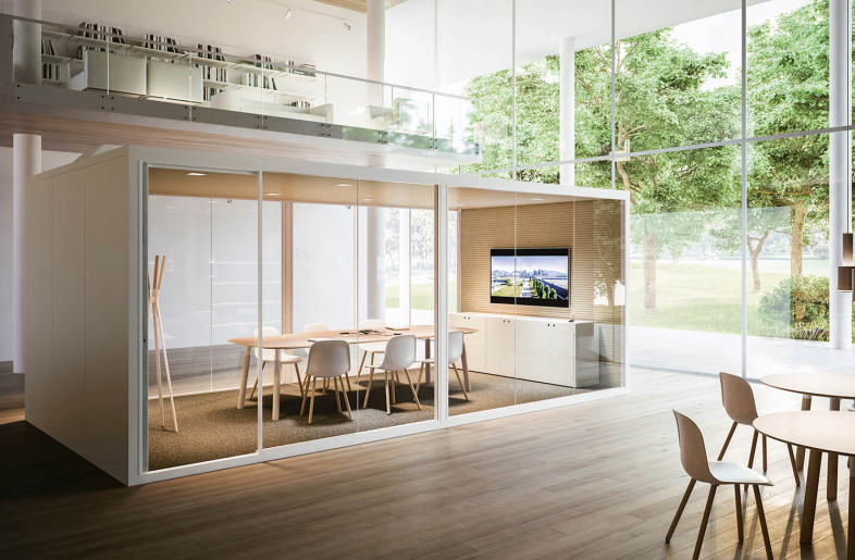 Frameweb | Fantoni responds to two key trends in workspace design