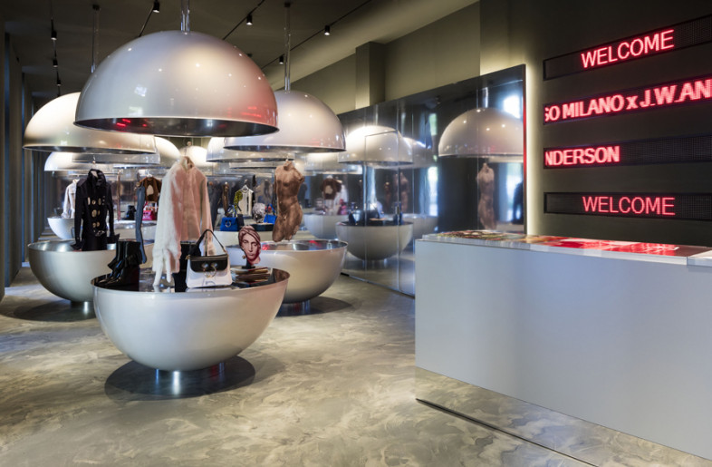 Frameweb | A futuristic concept store by Aldo Carpinteri and Giordano ...