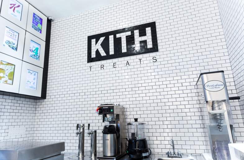 Frameweb | Snarkitecture's Kith Brooklyn store serves cereal in shoeboxes