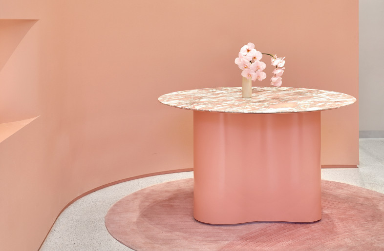 Frameweb | Pattern Studio shows how to use pink as a neutral to ...