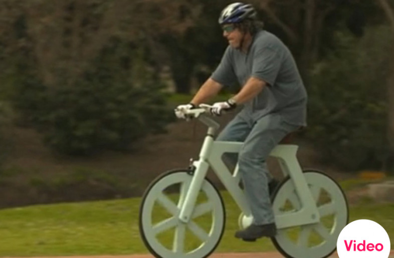 Frameweb | Cardboard Bike by Izhar Gafni