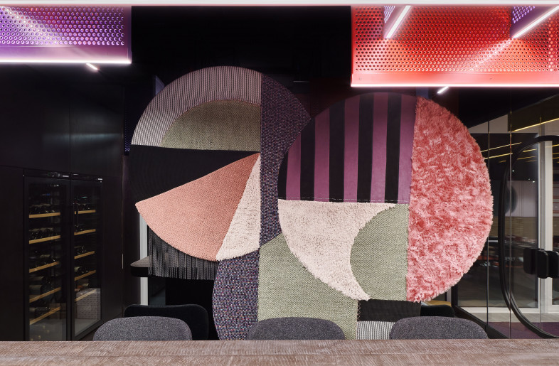 Frameweb | 3 spaces that use textile wall coverings as centrepieces