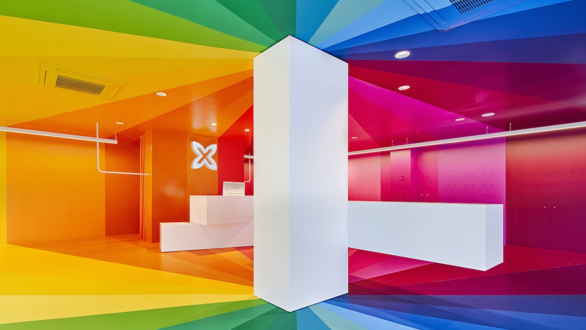 Frameweb | Rainbow retail: why store interiors are embracing the full ...