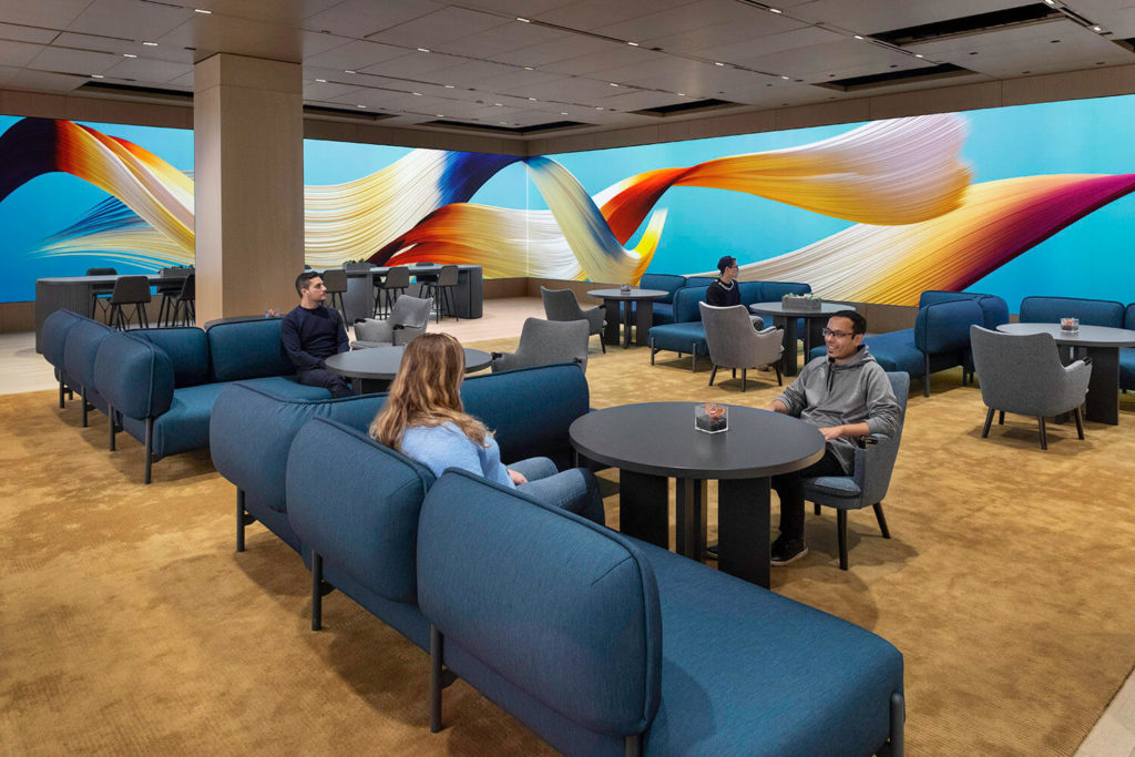 Frameweb | The immersive office: 4 workspaces with interiors activated ...