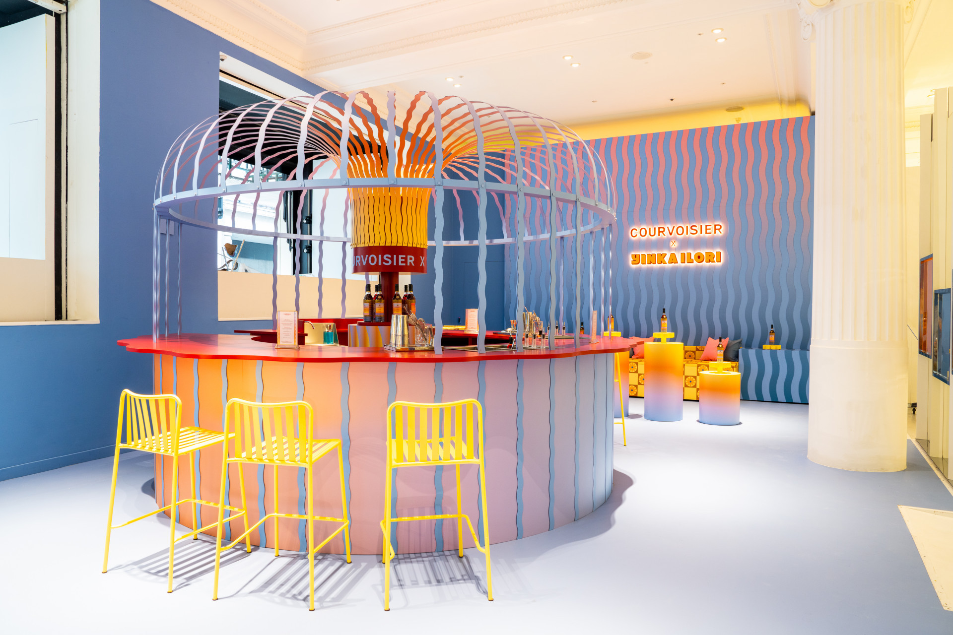 Frameweb | These 4 pop-ups show the spatial range of temporary hospitality