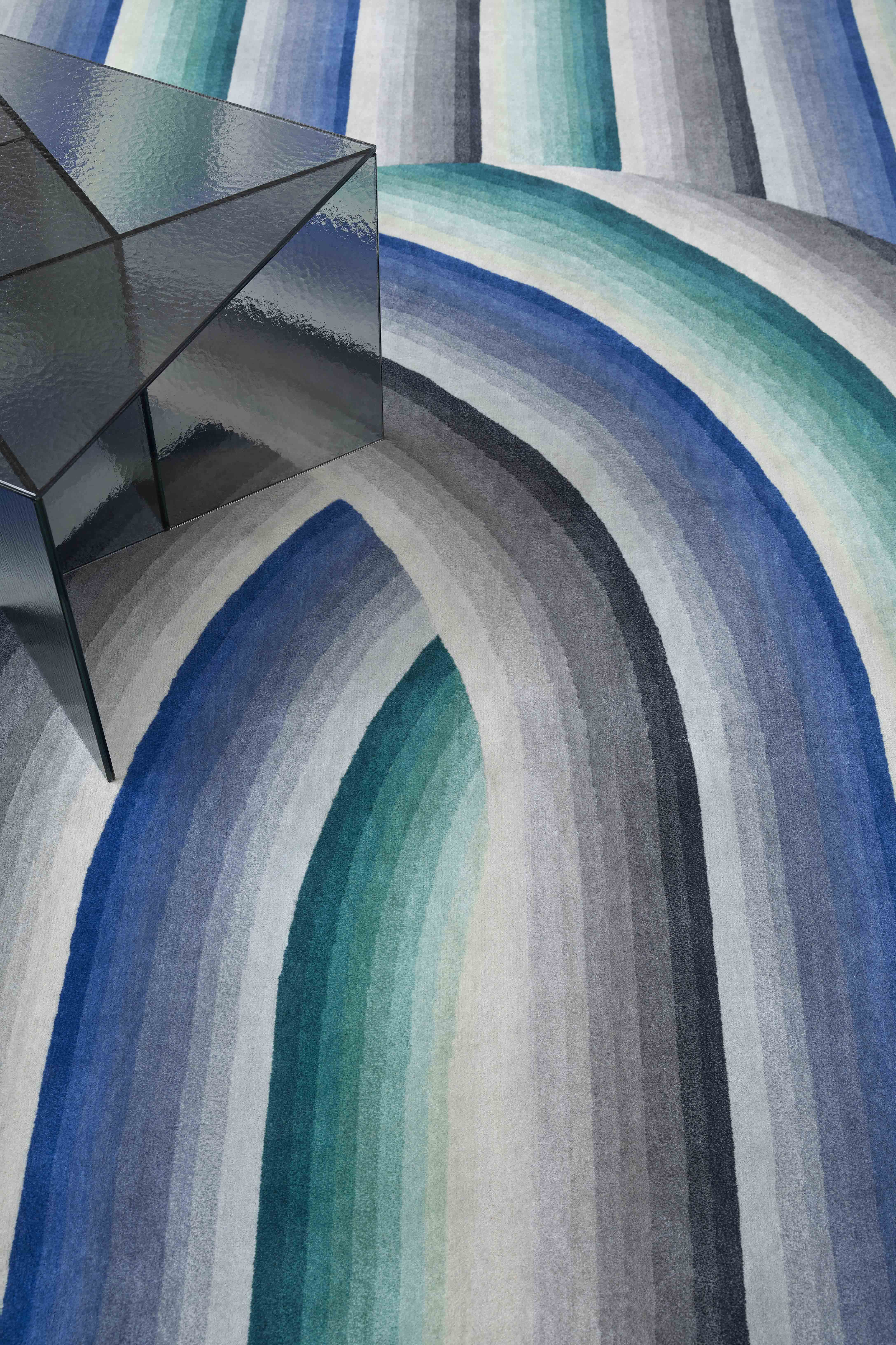 Frameweb | Surface Art: 5 graphic rugs for dressing up flooring and walls