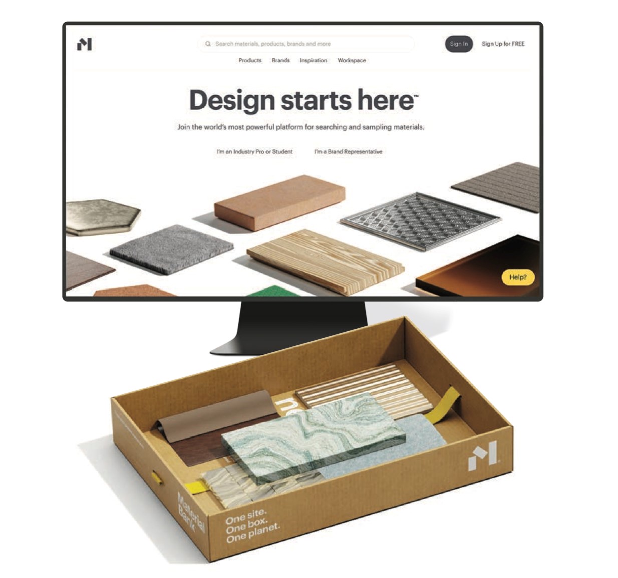 Frameweb | Now in Europe, this service makes material sampling seamless ...